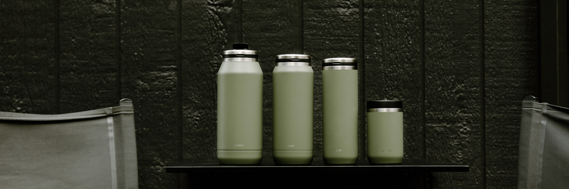 Purist Stainless Steel Water Bottles